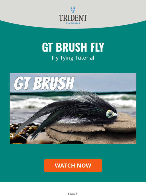 Trident Fly Fishing: How to Tie a GT Brush Fly | Milled