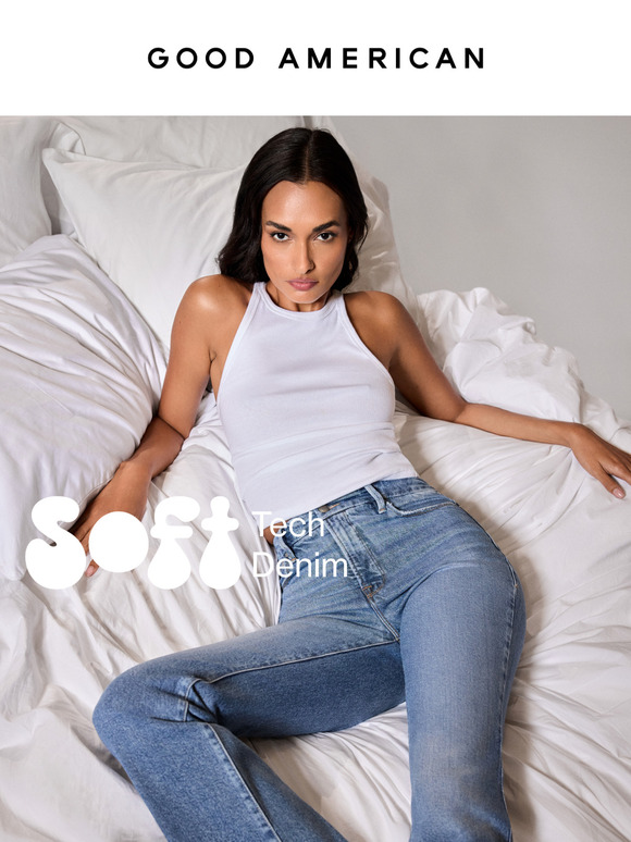 GOOD AMERICAN: Just In: SoftTech Denim Has Arrived | Milled