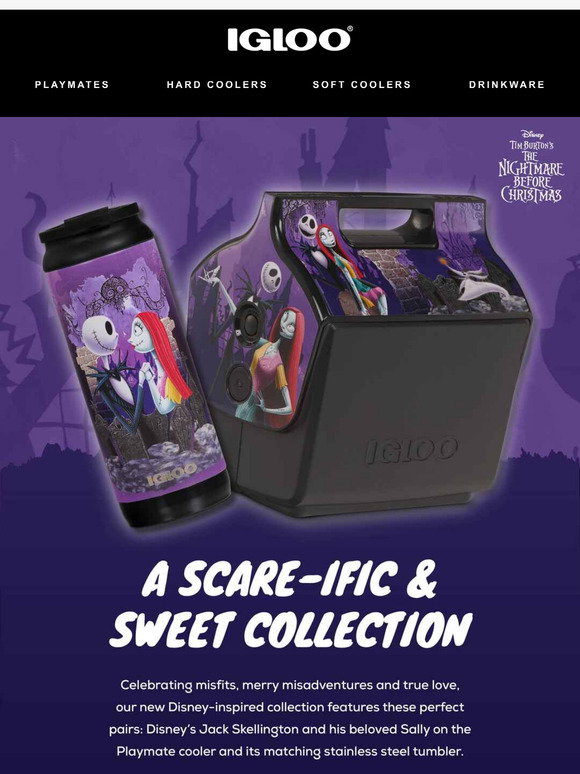 Igloo Coolers: New Disney Tim Burton’s The Nightmare Before Christmas ...