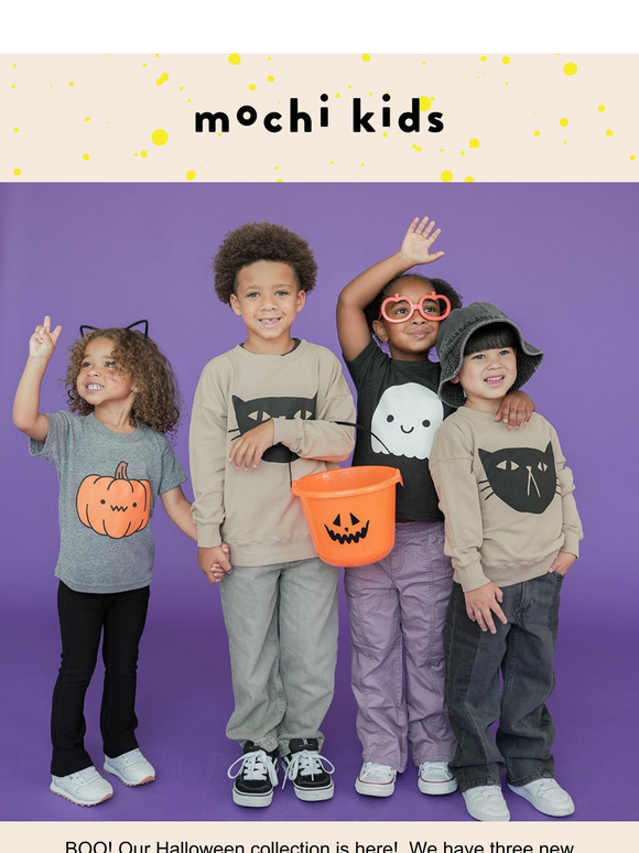 Mochi Kids: Our Scary-cute Halloween Styles are Here! 👻🎃 | Milled