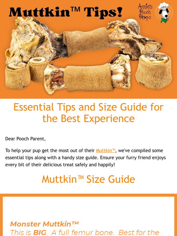 Annie's Pooch Pops: Muttkin™ Tips: Everything You Need to Know! | Milled