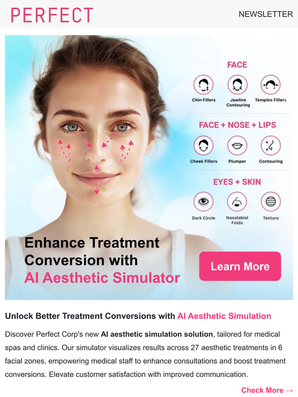 Perfect Corp.: What's New: AI Aesthetic Simulation Solution to Boost ...