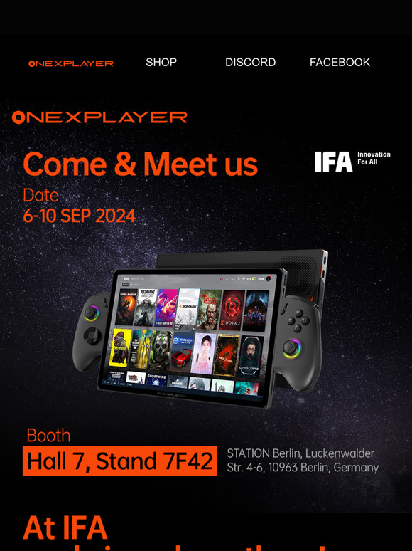 Onexplayer: 🌍️ IFA 2024: Join Us for the Tech Extravaganza! | Milled