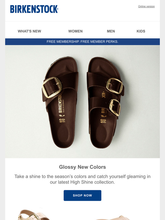 Birkenstock: New High Shine colors are here | Milled