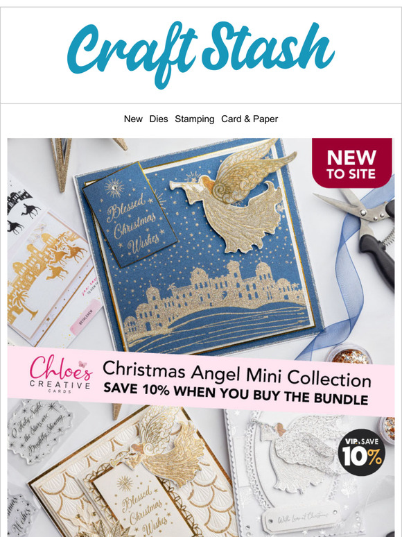 Craft Stash: Christmas Angel Collection you can't miss! | Milled