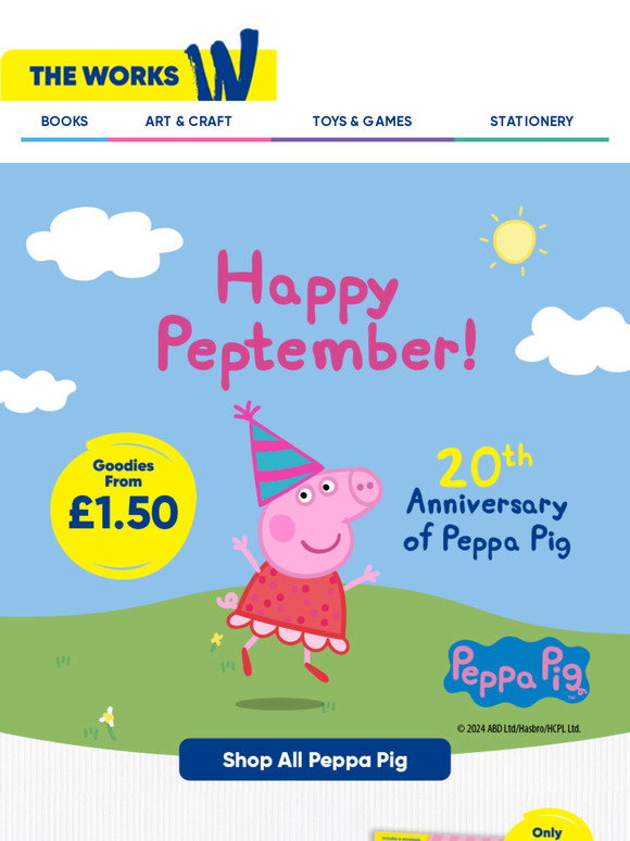 The Works: 🐷It's Peppa Pig's 20th Anniversary!🐷 | Milled
