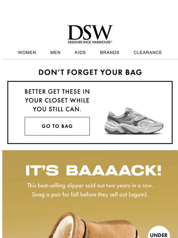DSW: This UGG slipper sold out last year… | Milled