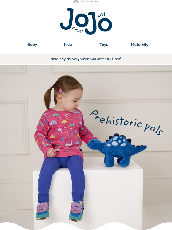 Jojo Maman Bébé: Stomp, explore, play and roar! 🦕 | Milled