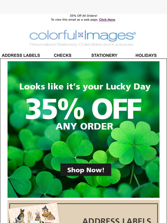 Colorful Images: It's your lucky day! ☞ Click NOW to see why! | Milled