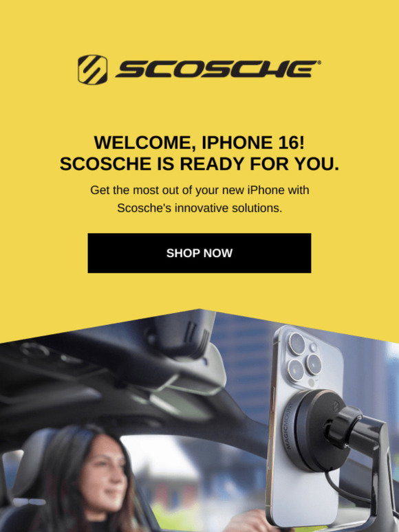Scosche: iPhone 16 is here, and Scosche accessories are ready 📱 | Milled
