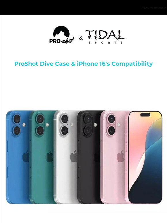 ProShot Case: Will the Dive Case Fit the new iPhone 16's? | Milled
