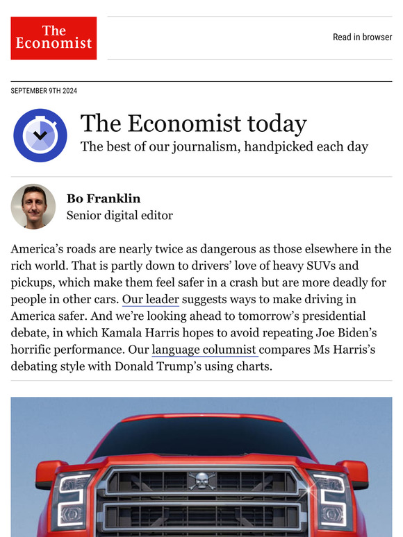 The Economist: What to do about America’s killer cars | Milled