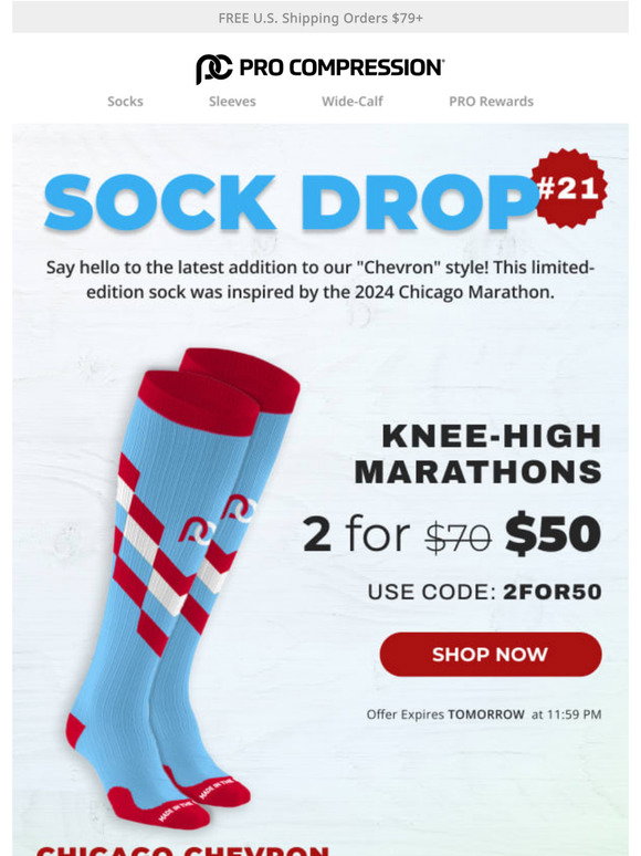 PRO Compression: It’s Sock Drop Tuesday! See what’s new!👉 | Milled