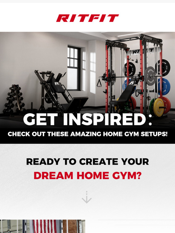 RitFit: Get Inspired: Check Out These Amazing Home Gym Setups! | Milled