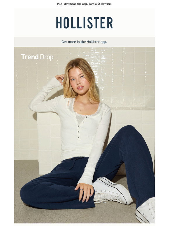 Hollister: Just dropped: 2000s Rewind. | Milled