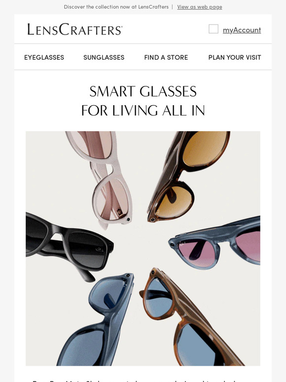 LensCrafters: Ray-Ban Meta, the eyewear that does it all | Milled