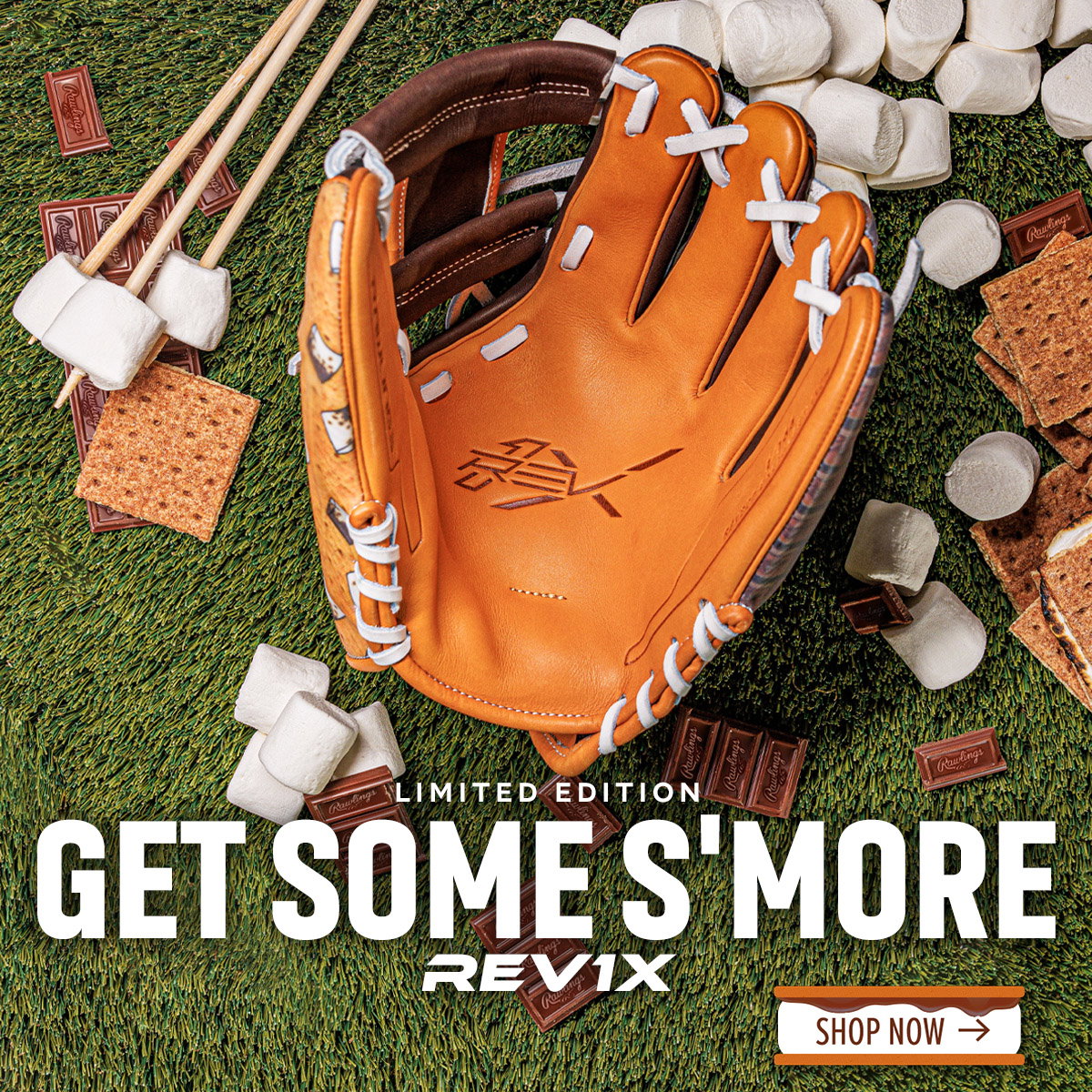 Rawlings: Snag Your Exclusive S'mores REV1X Glove | Milled
