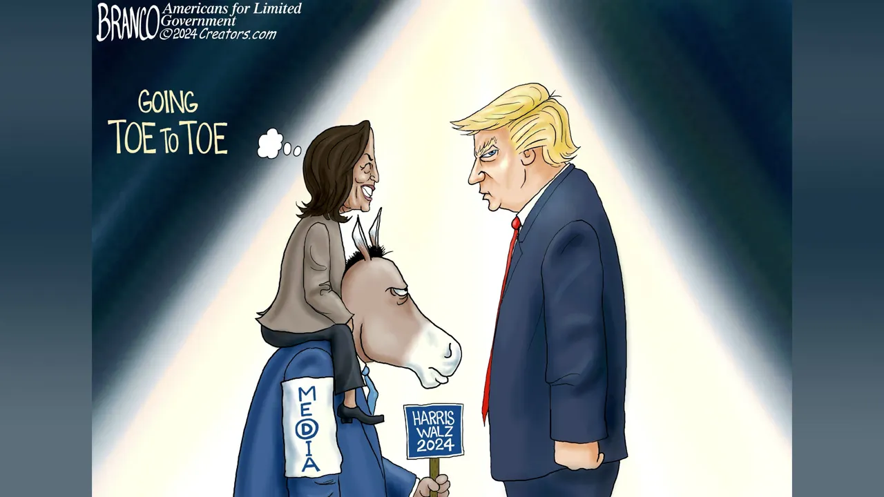 Fox News: Top 5 moments from the Trump and VP Harris presidential ...