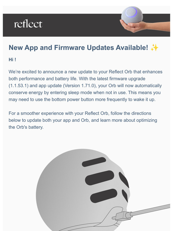 Reflect: Important! New App and Firmware Updates Available Now🙌 | Milled