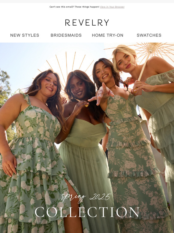 Revelry (US): MEET THE SPRING COLLECTION | Milled