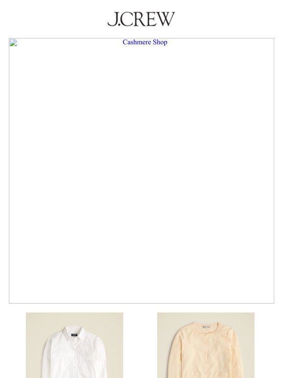 J.Crew Email Newsletters: Shop Sales, Discounts, and Coupon Codes
