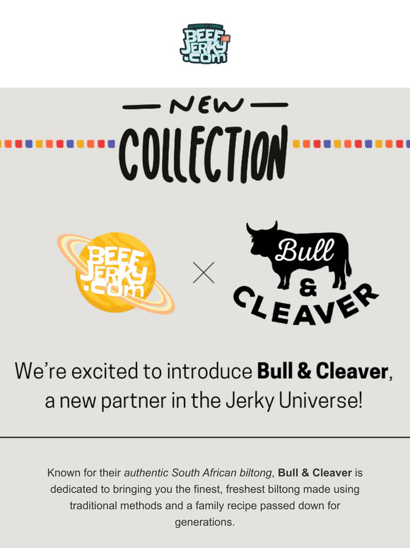 Beef Jerky: 🥩 Meet Bull & Cleaver – Authentic South African Biltong ...