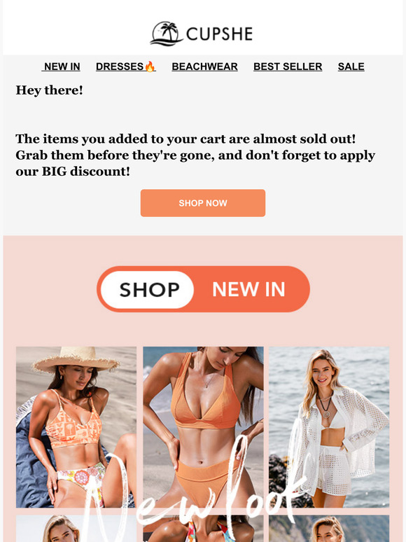 CUPSHE: DID YOU SEE SOMETHING YOU LIKED? | Milled