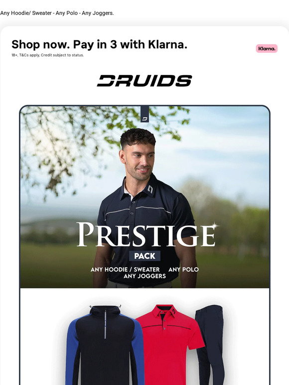 Druids Golf: INTRODUCING THE £69 PRESTIGE PACK | Milled