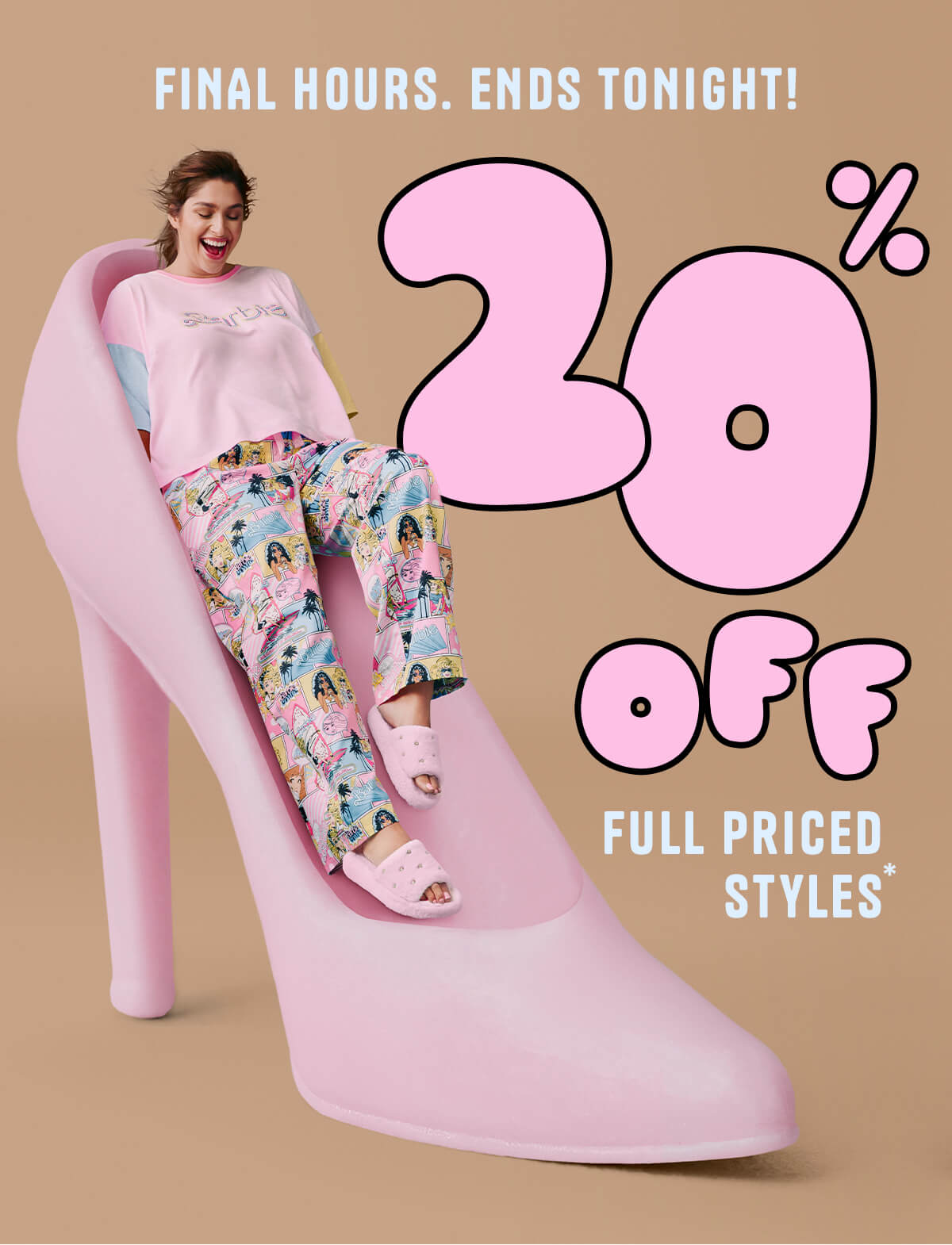 Peter Alexander: Hi Barbie! Final hours for 20% Off Full Price. Ends ...
