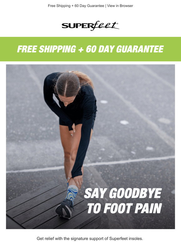 Superfeet: Say Goodbye to Foot Pain | Milled
