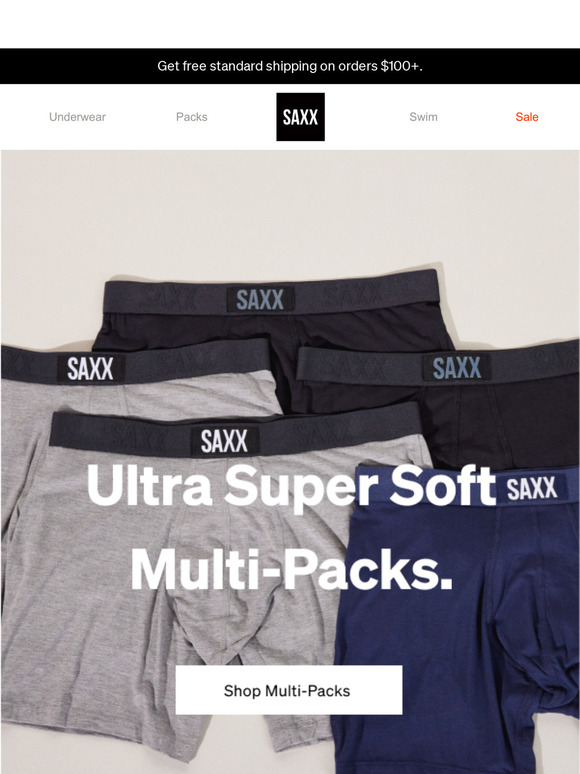 SAXX Underwear Email Newsletters: Shop Sales, Discounts, and Coupon Codes