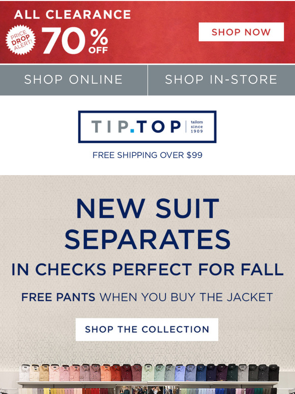 Tip Top Tailors: Perfect Patterns From $279 | Milled