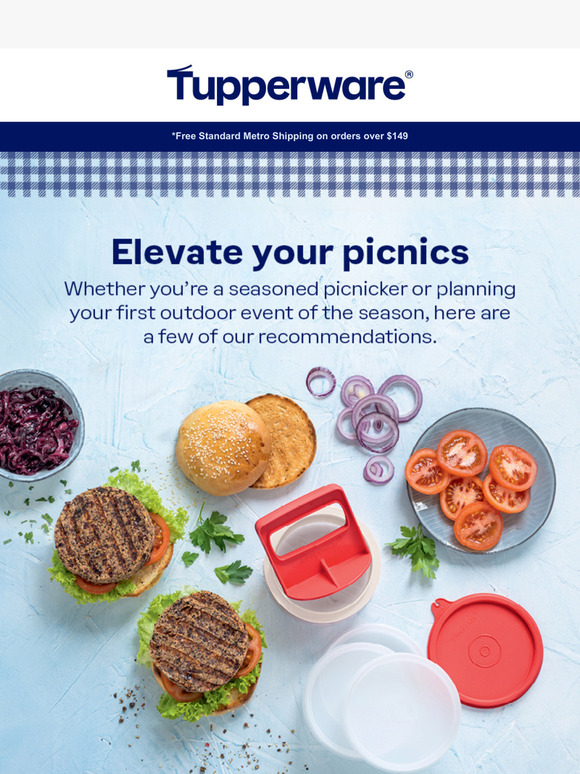 Tupperware: Ultimate guide to planning a perfect picnic, our Top 4 tips ...