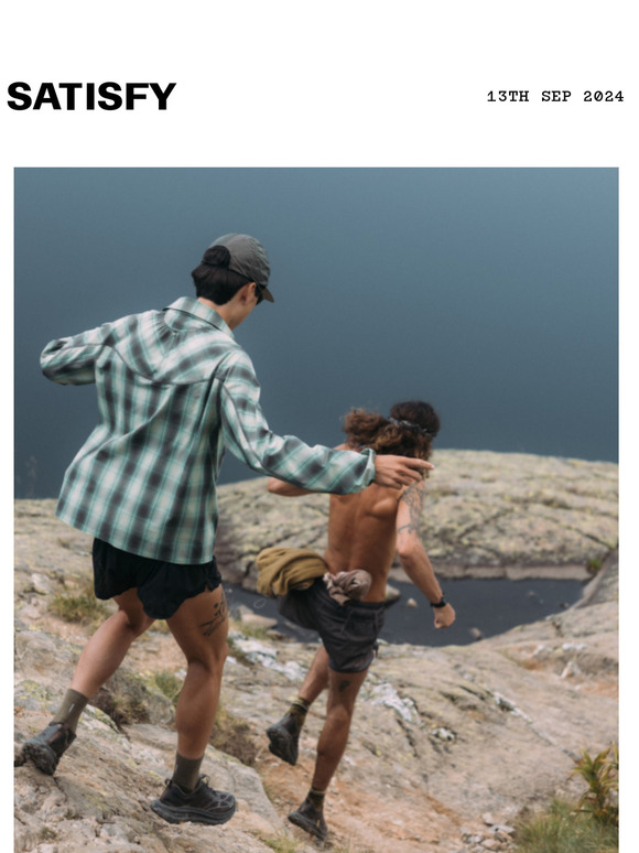 Satisfy: NEW DROP: OFF-ROAD | Milled