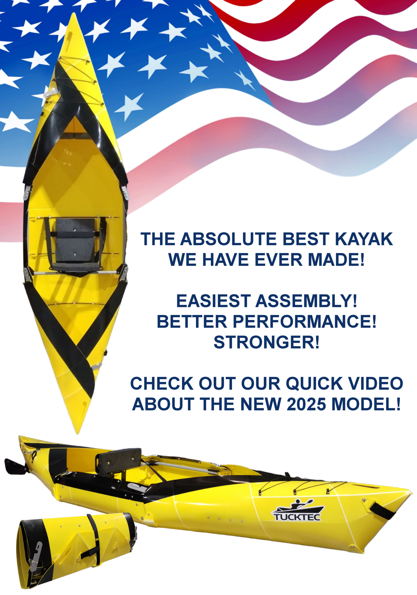 Tucktec Folding Kayaks: Tucktec 2025 Pro Model SECRET INTERNATIONAL ...