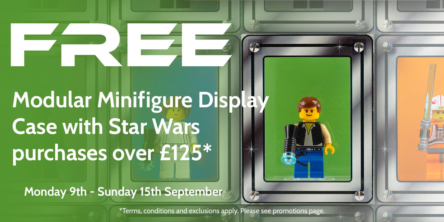 Wicked Brick: New LEGO Star Wars Modular Minifigure displays now ...