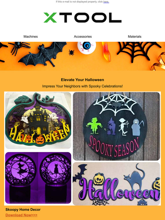 xTool: 👻Wow Your Neighbors with Must-Try Halloween Ideas! | Milled