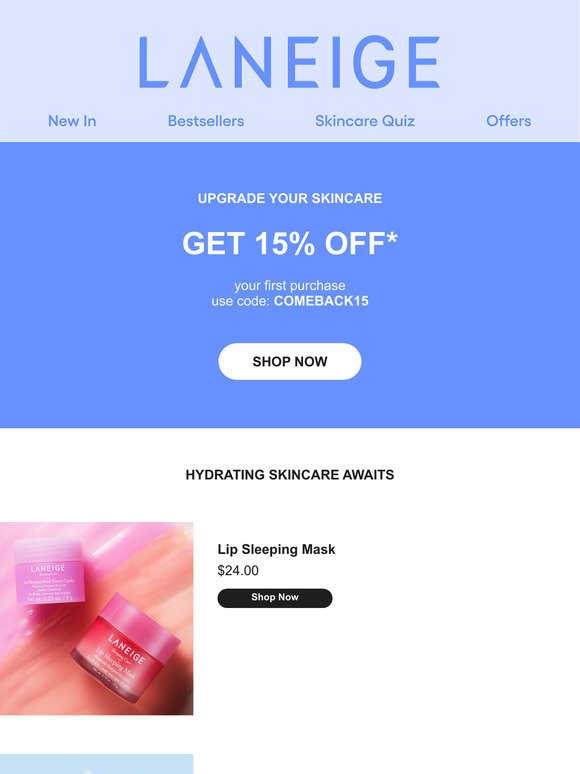 Laneige: Upgrade your Skincare Routine 💦 | Milled