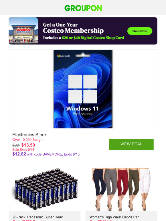 Groupon: Windows11 Key - Windows11 pro - Windows 11 homekey Lifetime ...