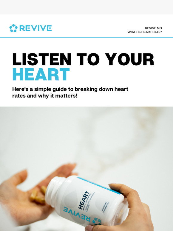 Revive Supplements: Why is Heart Rate so Important? | Milled