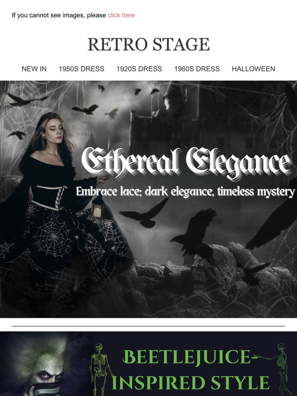 RetroStage: Discover Our New Gothic Fashion Collection💀🖤 | Milled