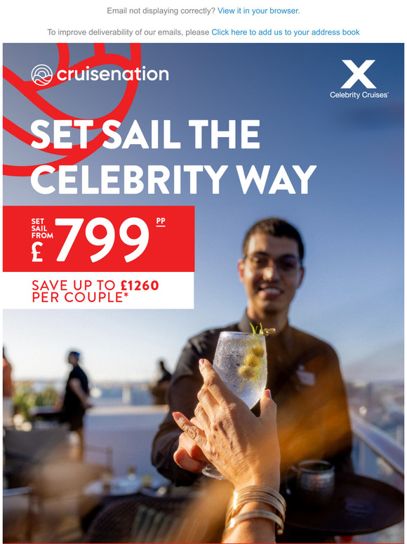 Cruise Nation: Set Sail The Celebrity Way | Milled