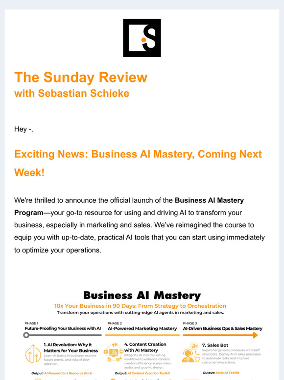 Sebastian Schieke & Company: The Sunday Review: Your AI Roadmap in a ...