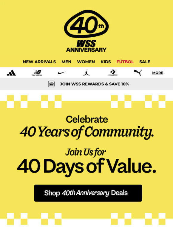 WSS: Celebrate 40 Years Of Community | Milled