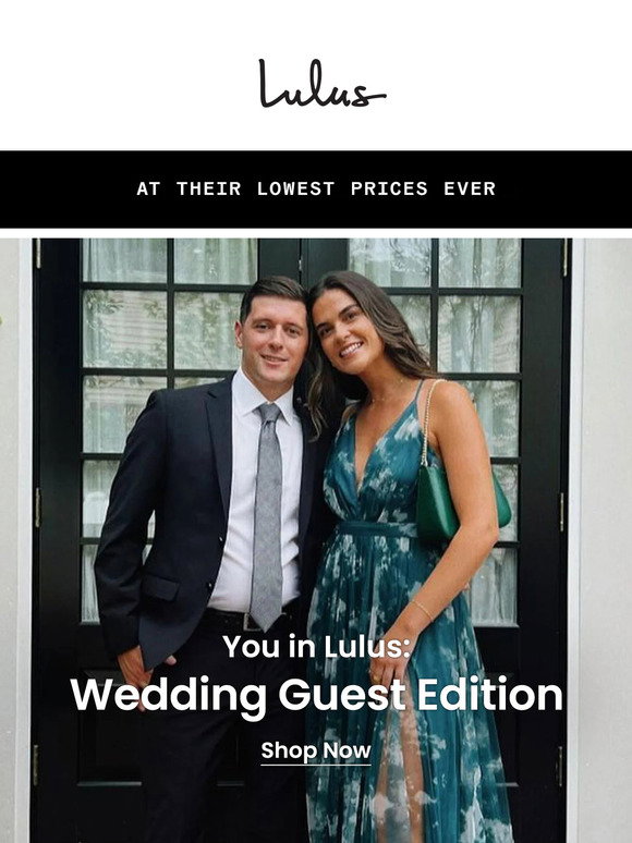Lulus: They’re Getting Married, You’re Getting Compliments | Milled