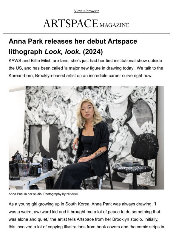 Artspace.com: Why Anna Park is ‘a major new figure in drawing today ...