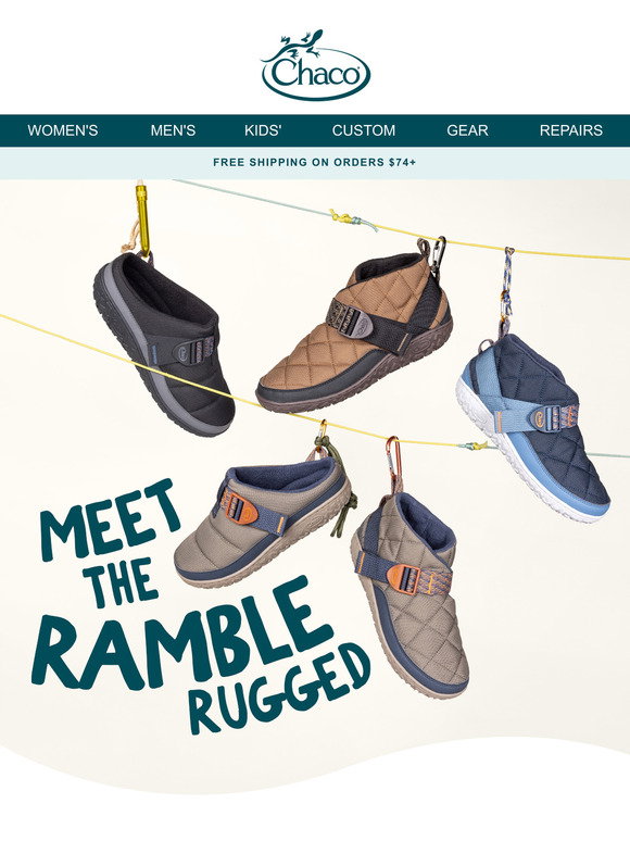 Chacos: Meet the New Ramble Rugged | Milled