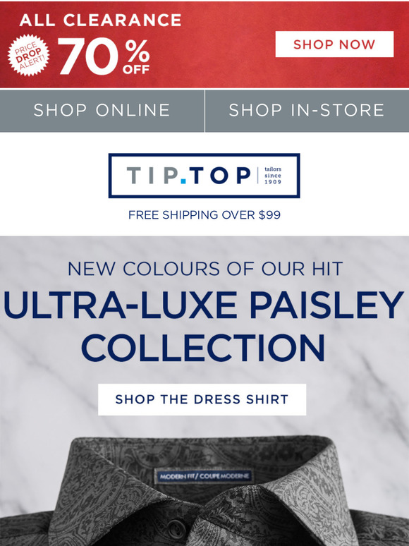 Tip Top Tailors: Our Hit Shirt Is Back And Better Than Ever | Milled