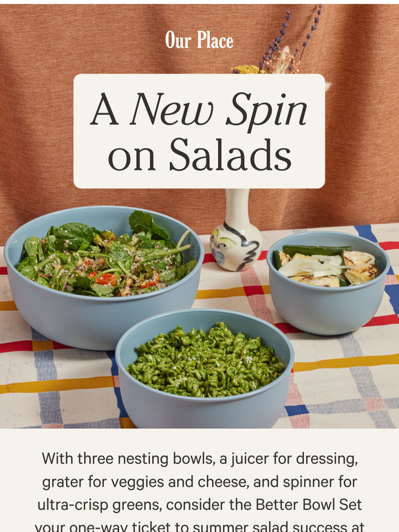 Our Place: A step-by-step guide to game-changing salads. | Milled