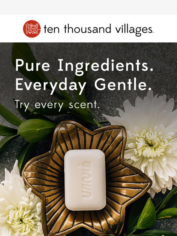 Ten Thousand Villages: Discover Your New Favorite Soap 🧼 | Milled